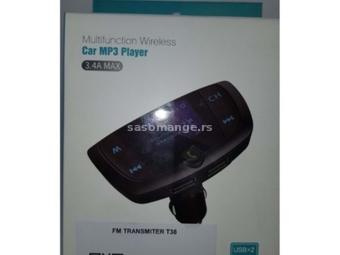 FM transmiter sa USB punjačem, Bluetooth i SD karticom 9
