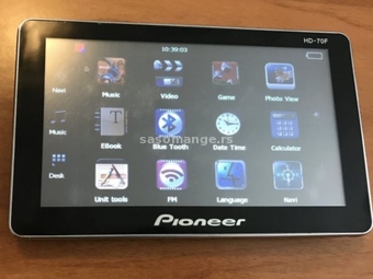 Pioneer 7 inca Bluetooth evropa srbija 2020