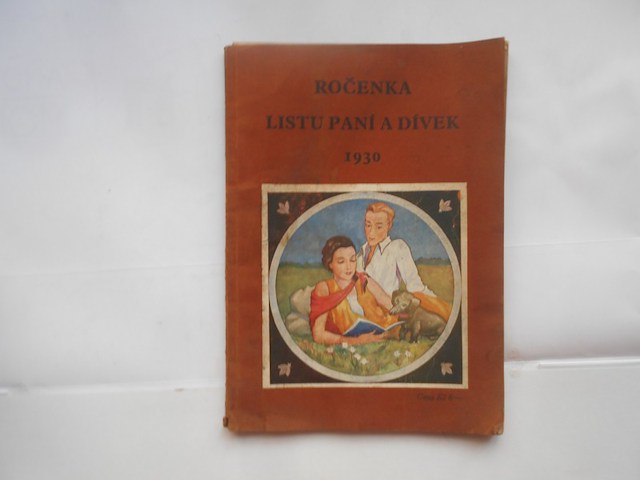 Ročenka listu pani a divek 1930. češki  godišnjak