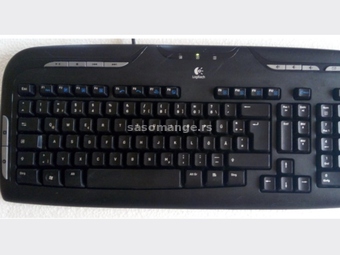 LOGITECH EX110 PS2 Multimedijalna DE Tastatura