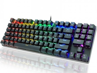 Tastatura METOO Z56 mehanicka RGB crna -NOVO