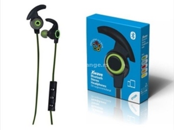 Bluetooth slušalica za mobilne telefone-XWAVE slusalice MX 85 Green-