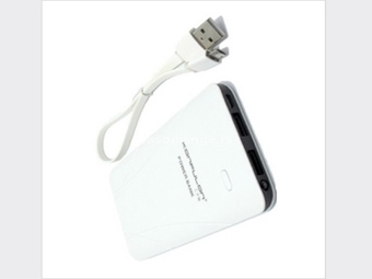 Backup baterija za mobilne telefone-Power Bank KONFULON 5000mAh KFL-EDGE I belo-crni-