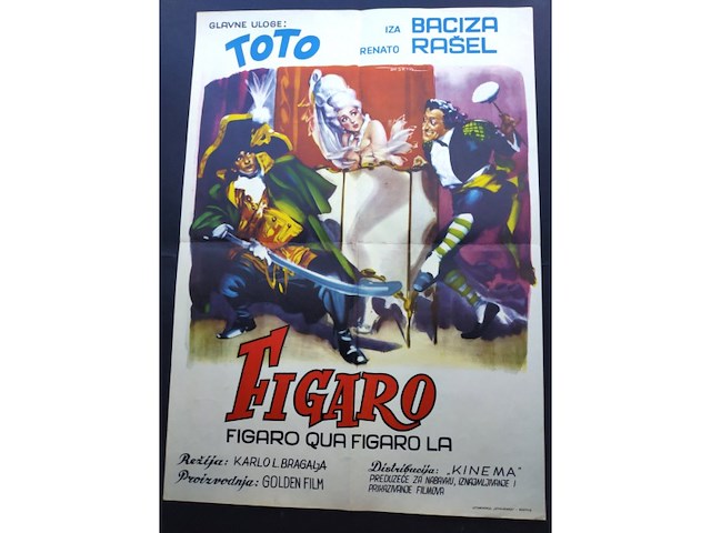 FIGARO filmski plakat TOTO