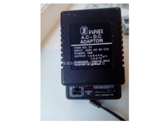 Univerzalni adapter i punjac1,5v,3v,4.5v,6v,7.5v,9v,12v-1000