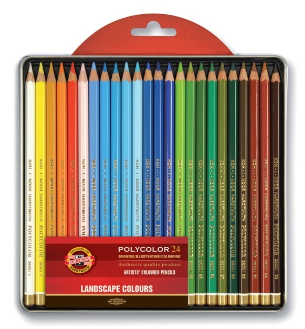 KOH-i-NOOR Polycolor Coloured Pencils 3824024015BL
