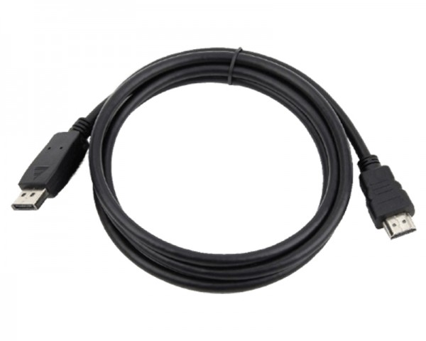 E-GREEN DisplayPort (M) - HDMI (M) 1.8m crni