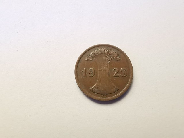 Nemacka 2 pfenniga 1923 G