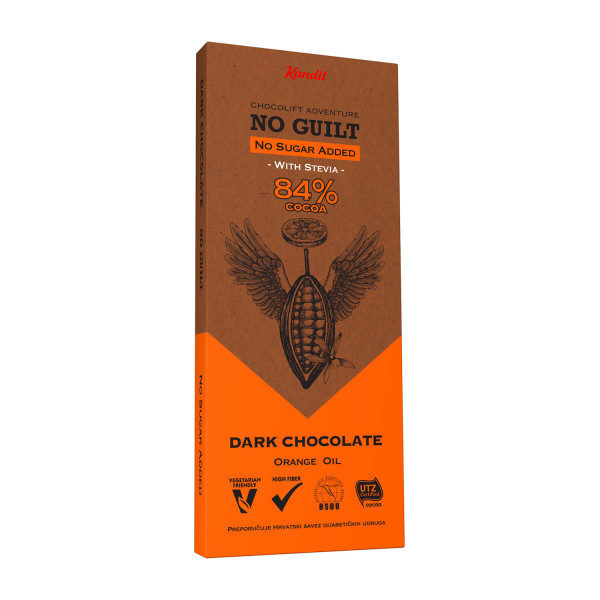 KANDIT No Guilt DARK no sugar added 80g