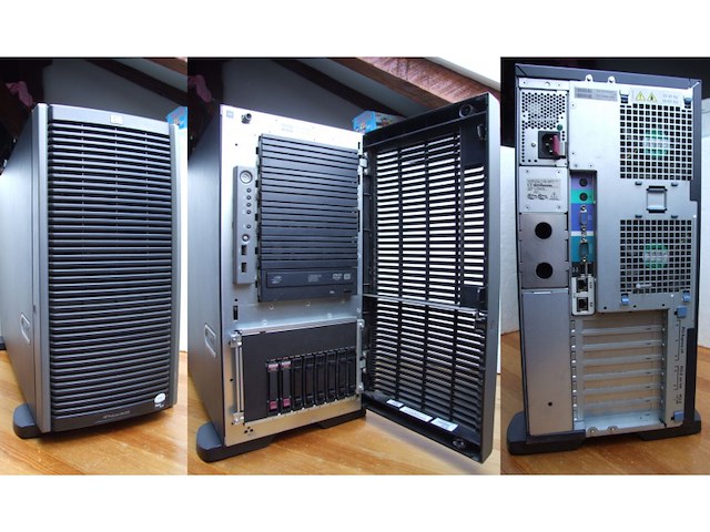 HP Proliant ML350 Intel Xeon Server KOMPLETAN + GARANCI