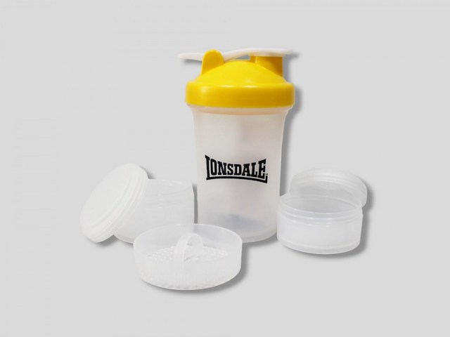 Lonsdale Ultimate shaker boca 3u1 - šejker SPORTLINE