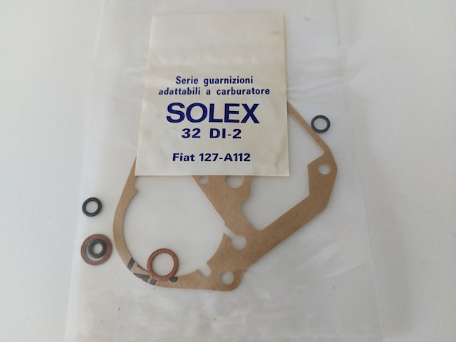 Garnitura za opravku karburatora SOLEX - FIAT 127  A112
