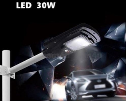 LED Reflektor Solarni 30W za stubnu montazu + Dalj