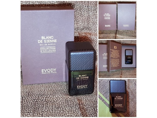 Evody Parfums Blanc de Sienne parfem, original