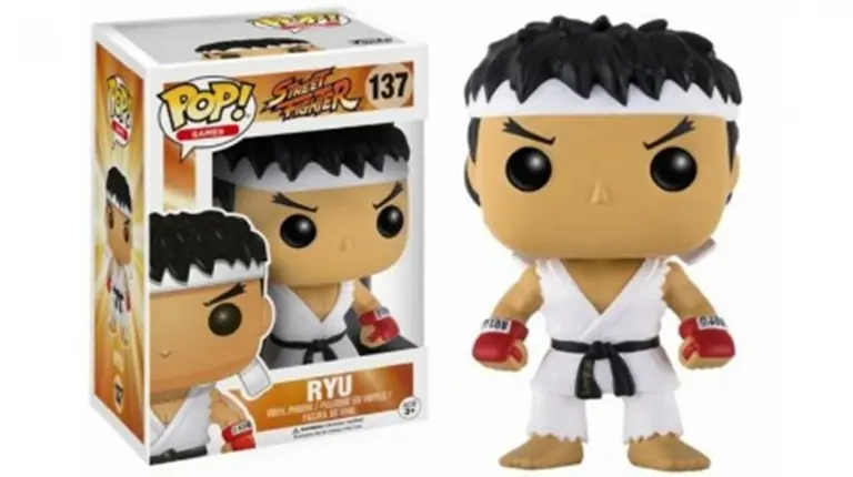 Funko Figura Street Fighter POP! Vinyl - Ryu White Headband (036863)