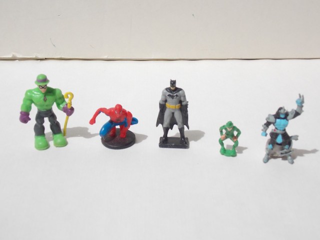 5 minifigurica Speder Man Batman i drugari