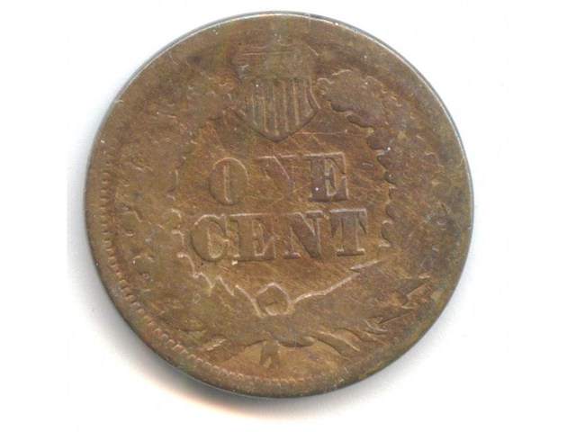 USA 1 cent 1868