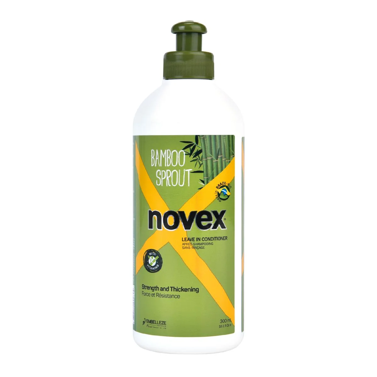 Balzam bez ispiranja za tanku i lomljivu kosu NOVEX Bamboo Sprout 300ml