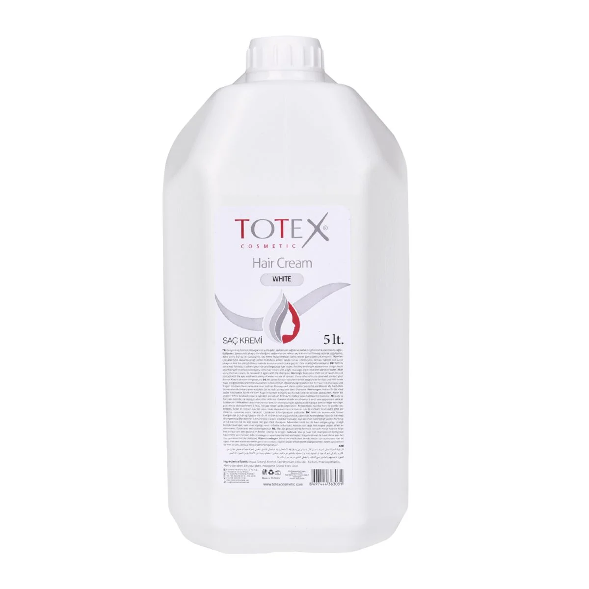 Balzam za kosu TOTEX White 5l