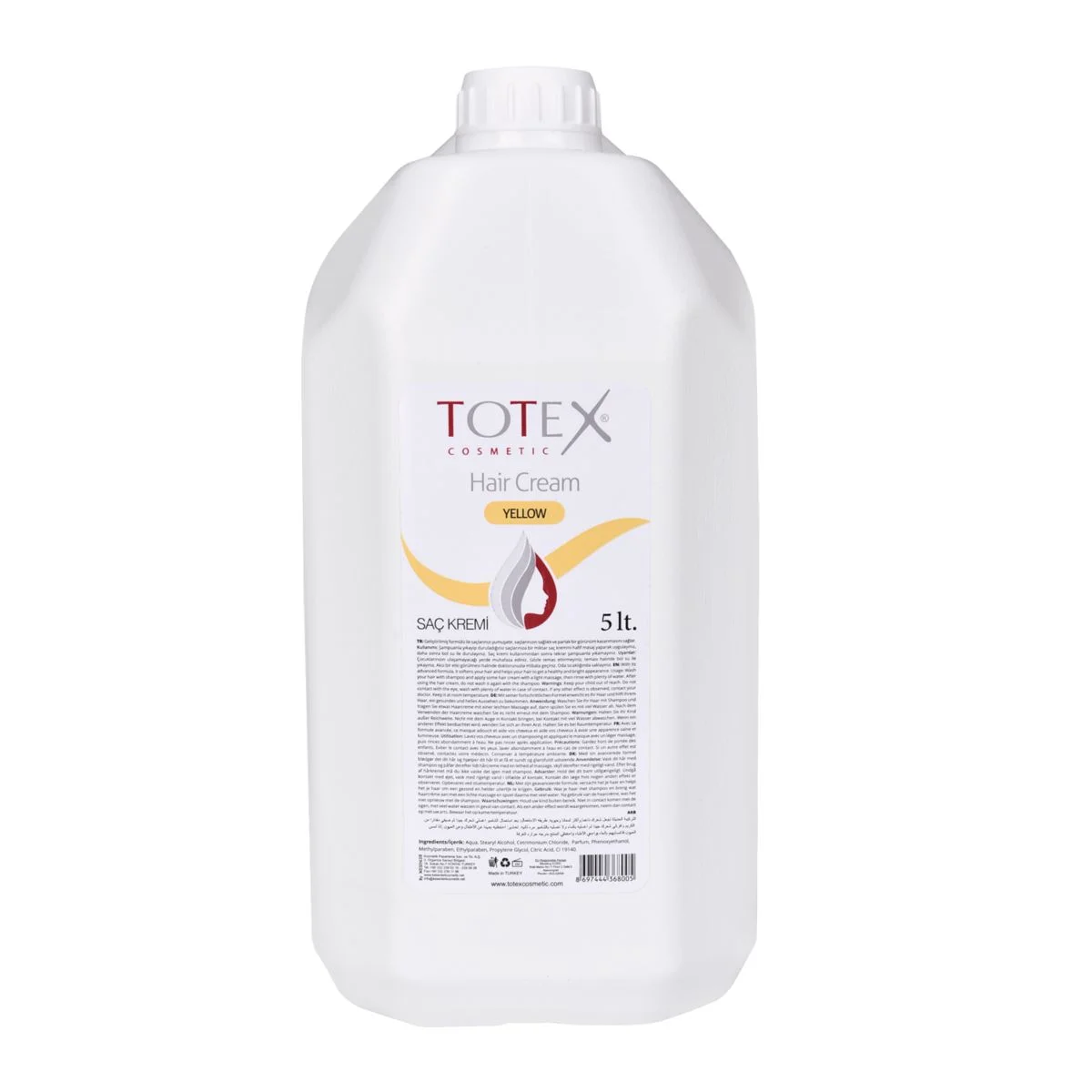 Balzam za kosu TOTEX Yellow 5l