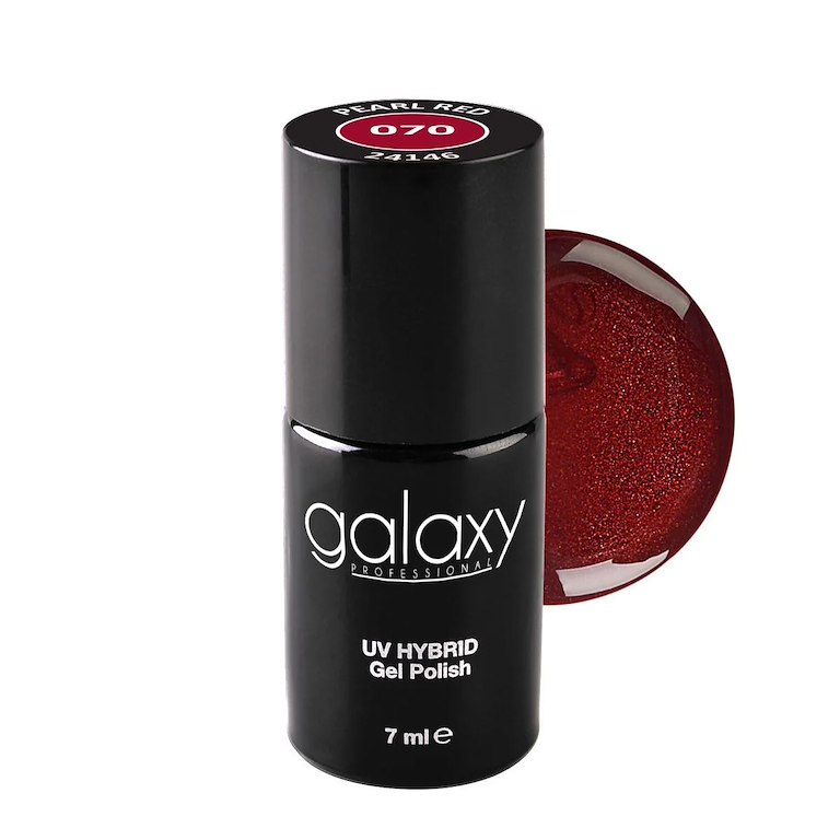 Galaxy UV Hybrid Pearl Red 7ml