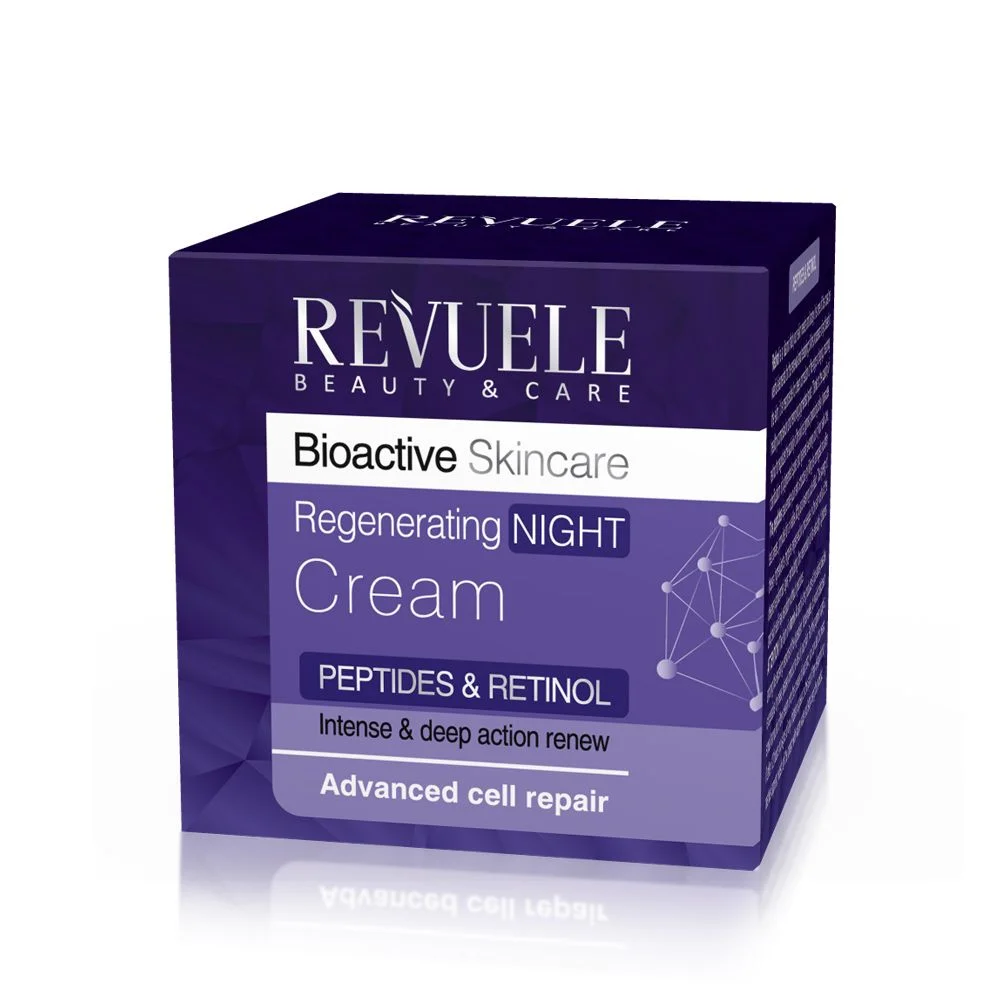 Noćna krema za regeneraciju kože REVUELE Bioactive Peptides & Retinol 50ml