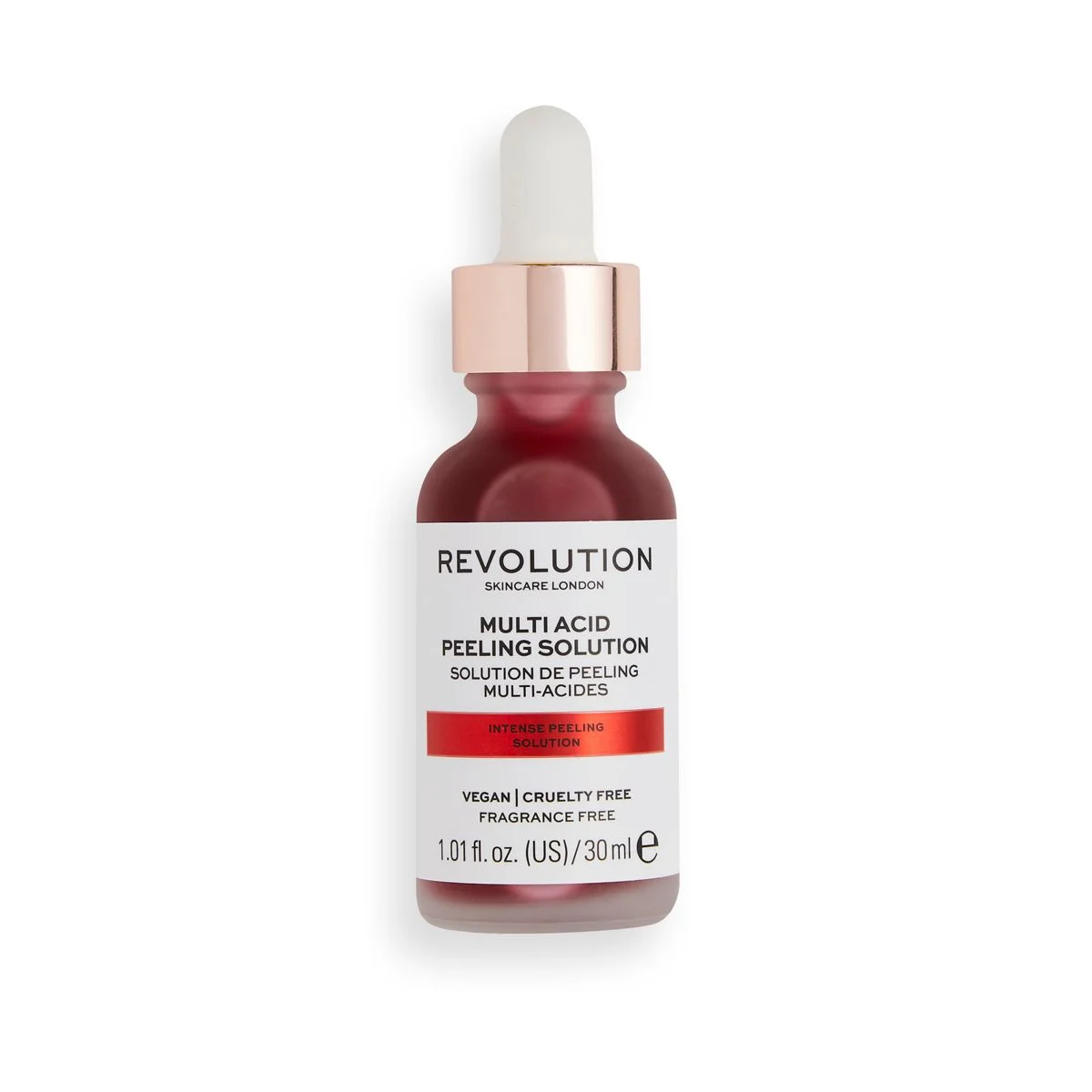 Noćni serum za piling lica na bazi voćnih kiselina REVOLUTION SKINCARE Multi Acid 30ml