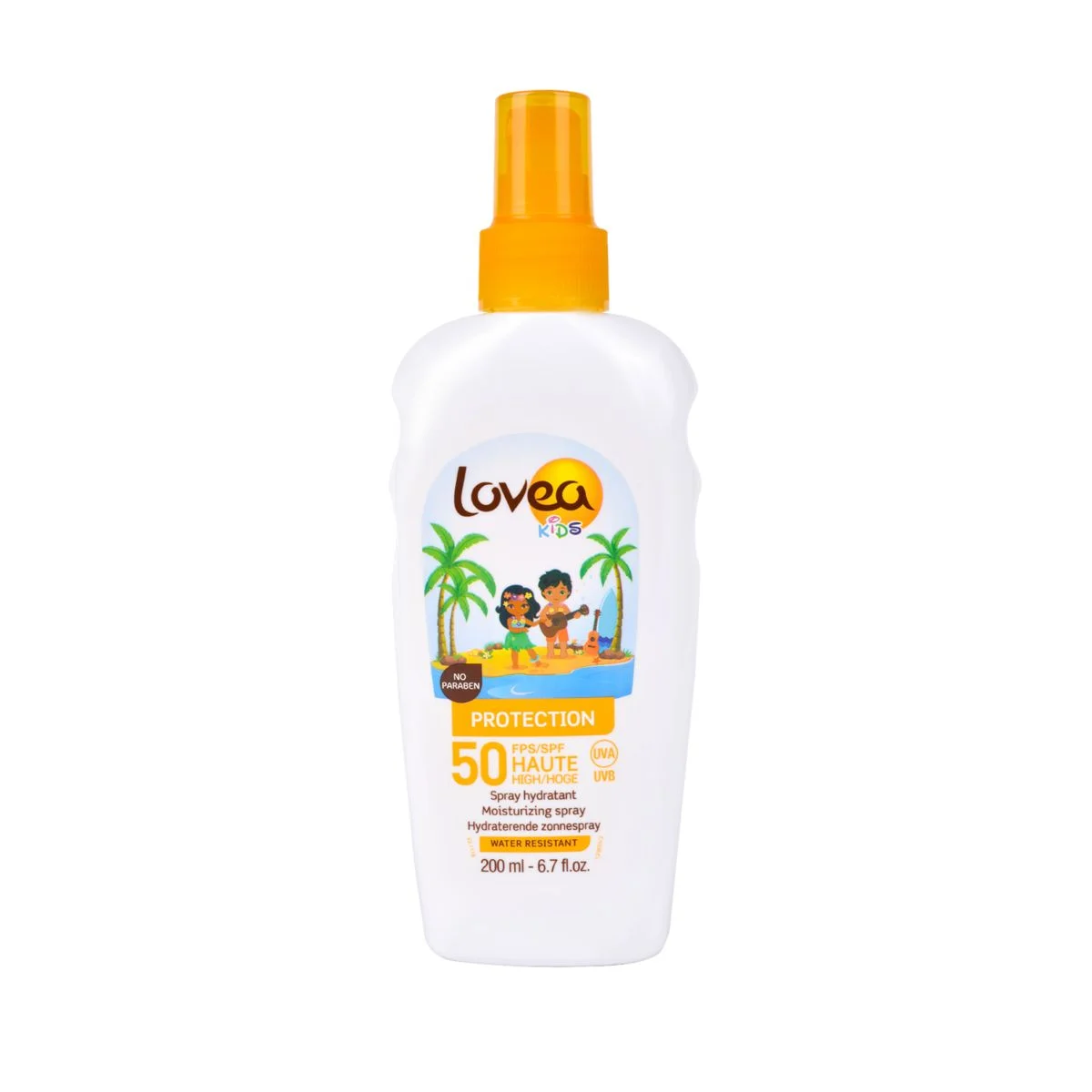 Vodootporni losion u spreju za sunčanje za decu SPF50 LOVEA 200ml