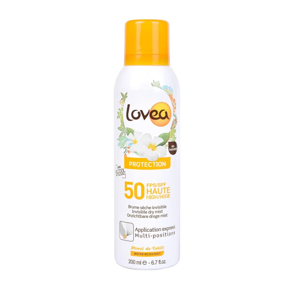 Vodootporni sprej za zaštitu od sunca SPF50 LOVEA 200ml