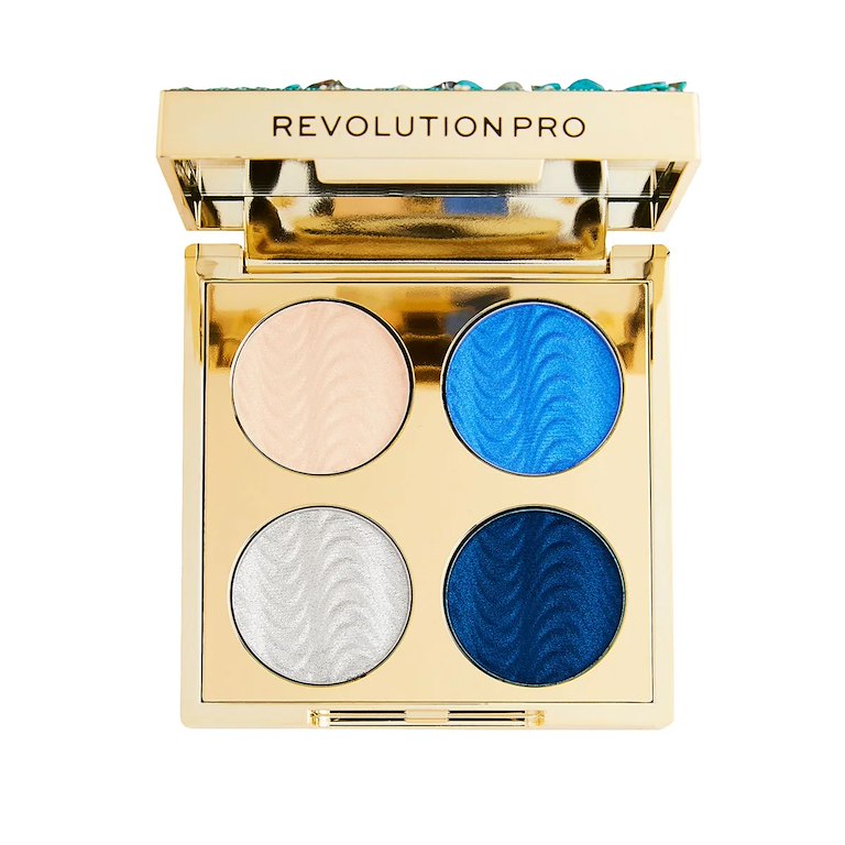 Mini paleta senki REVOLUTION PRO Ultimate Eye Look Ocean Treasure 3.2g