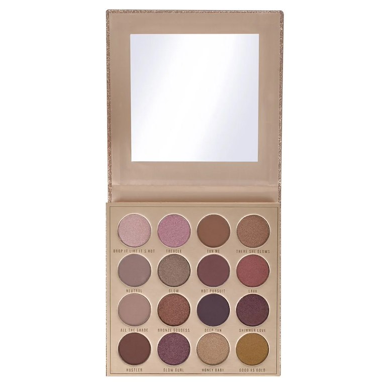 Paleta senki i pigmenata MAKEUP OBSESSION Golden Honey 20.8g