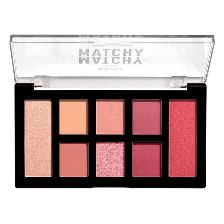 Paleta za šminkanje NYX Professional Makeup Matchy Matchy Monochromatic Melon MMMCP02 15g