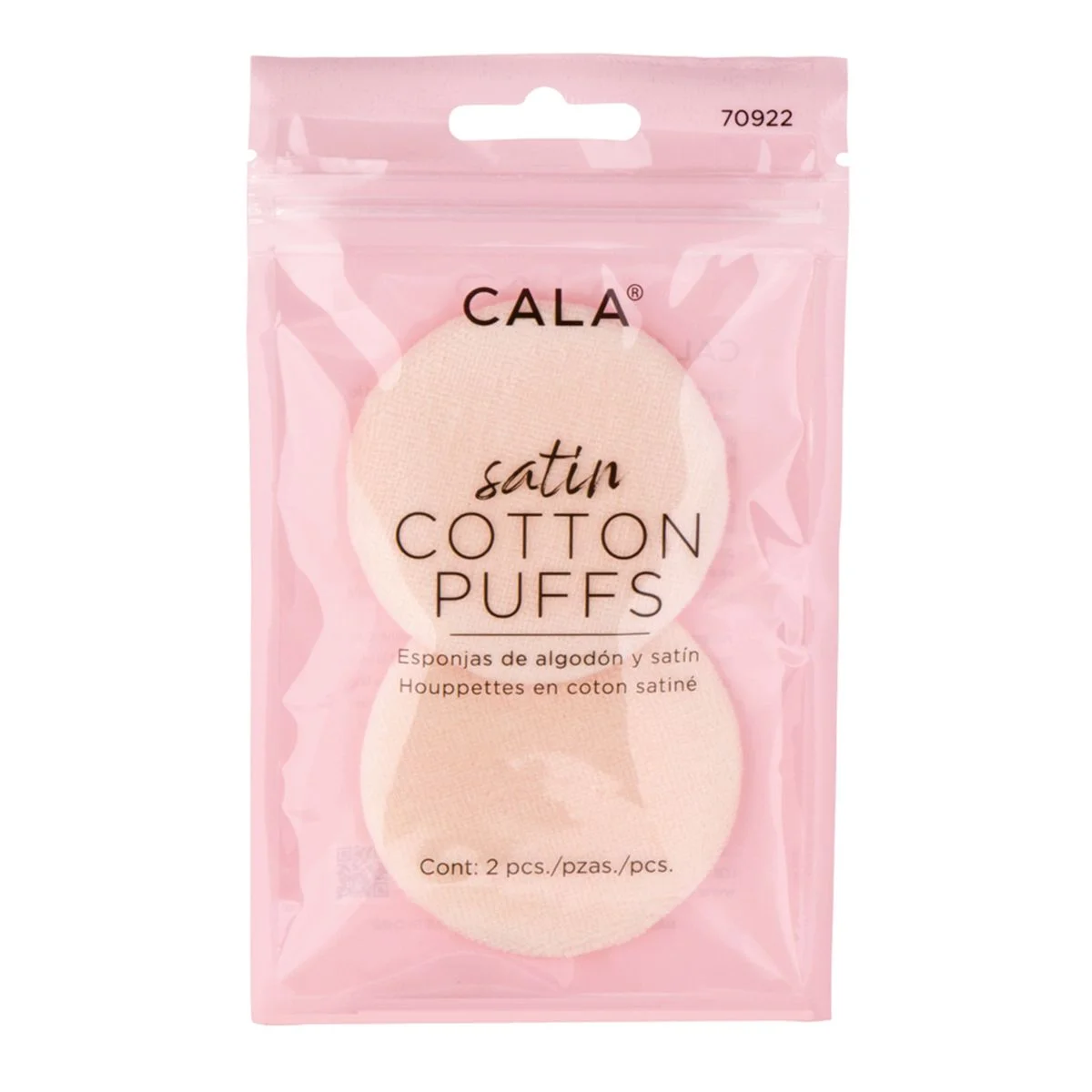 Kozmetički sunđeri CALA Satin Cotton Puffs 70922 2/1