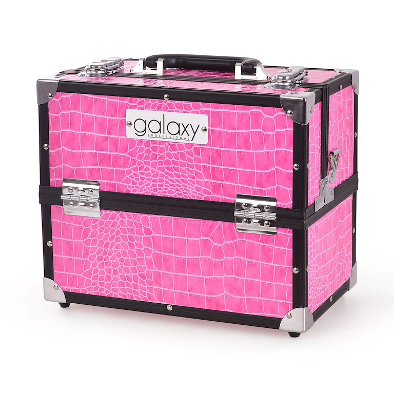 Beauty case HOT PINK croco 3201