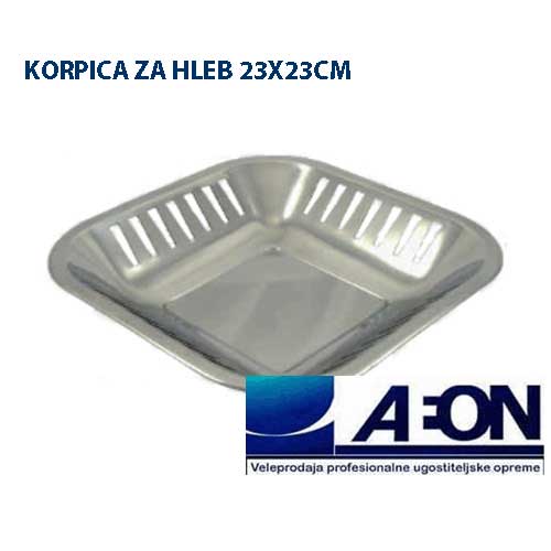 KORPICA ZA HLEB 23X23CM