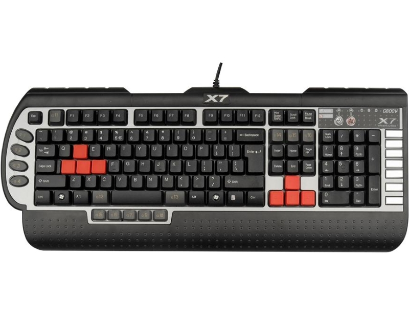 A4 TECH X7 G800V Gaming 3xFast USB US tastatura