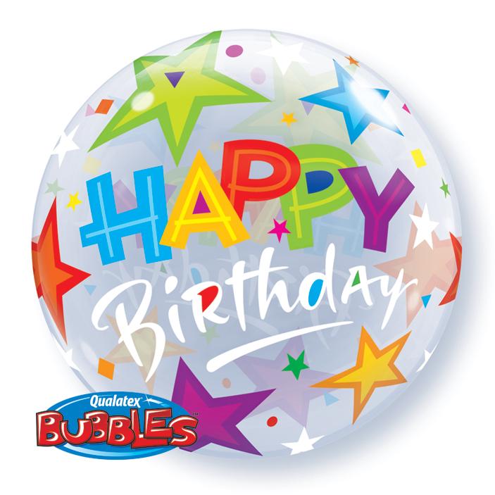 Balon folija(helijum) Birthday Brilian