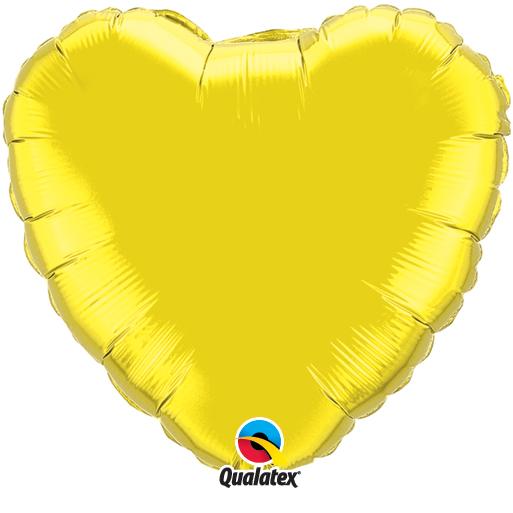 Balon folija(helijum) žuta citrine