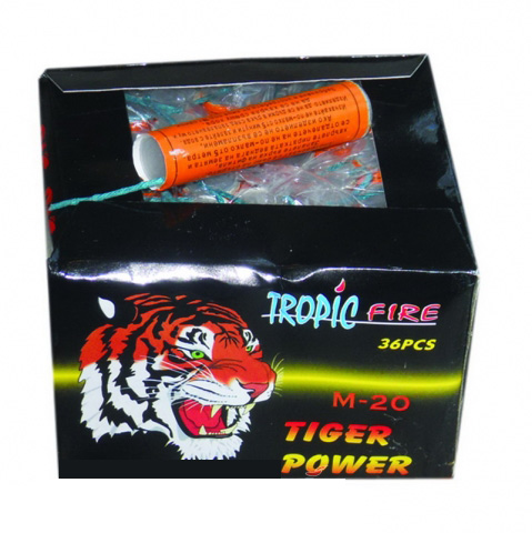 Tiger Power silver petarda M20