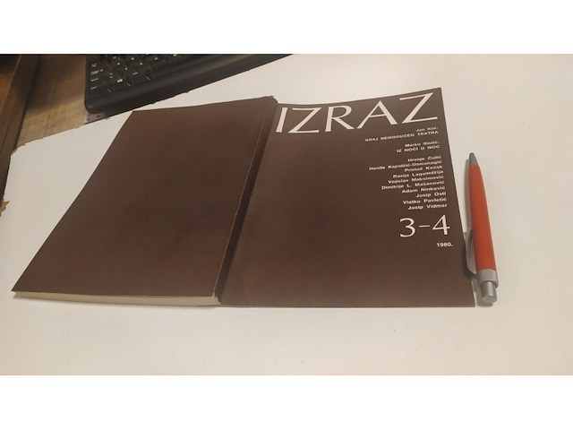 IZRAZ  3 - 4 / 1980