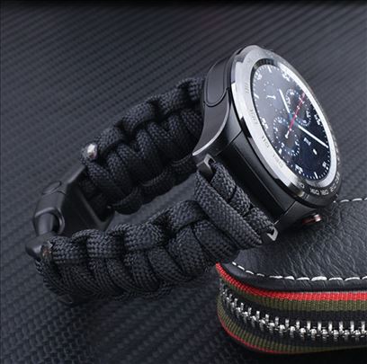 Samsung Galaxy watch r800 crna pletena narukvica