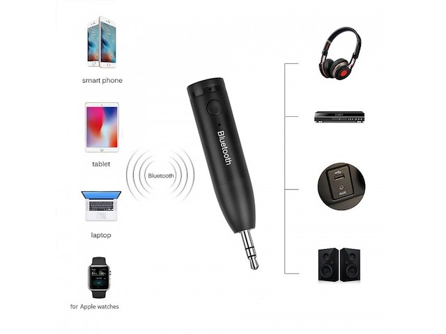 3.5mm Bluetooth Receiver Aux Bluetooth Adapter Handsfre