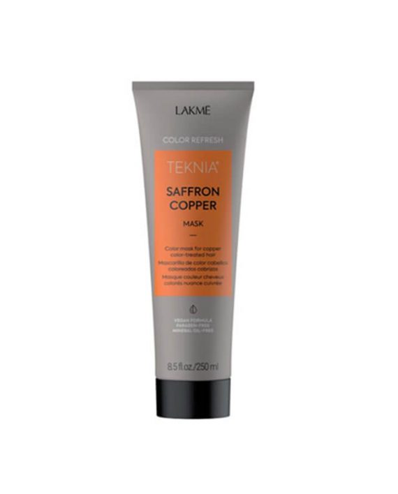 Maska za bakarno farbanu kosu – Lakme Teknia Refresh Saffron Cooper Mask