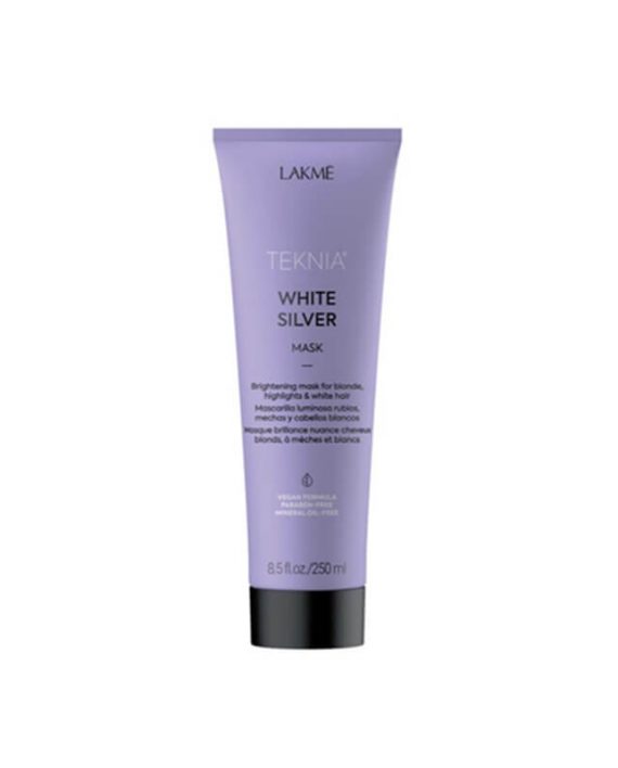 Maska za plavu,blajhanu i sedu kosu – Lakme Teknia White Silver Mask