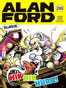 Strip agent Alan ford 200 -   Hik, hik, hura!