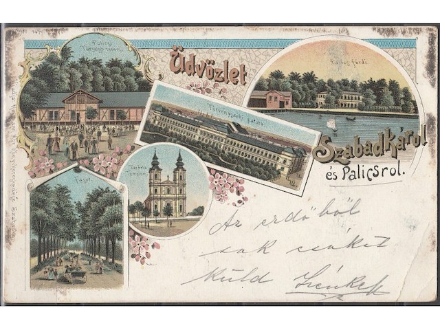 Palic / Litografija / 1899