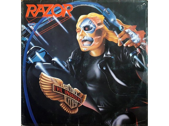 LP: RAZOR - EVIL INVADERS (HOLLAND PRESS)