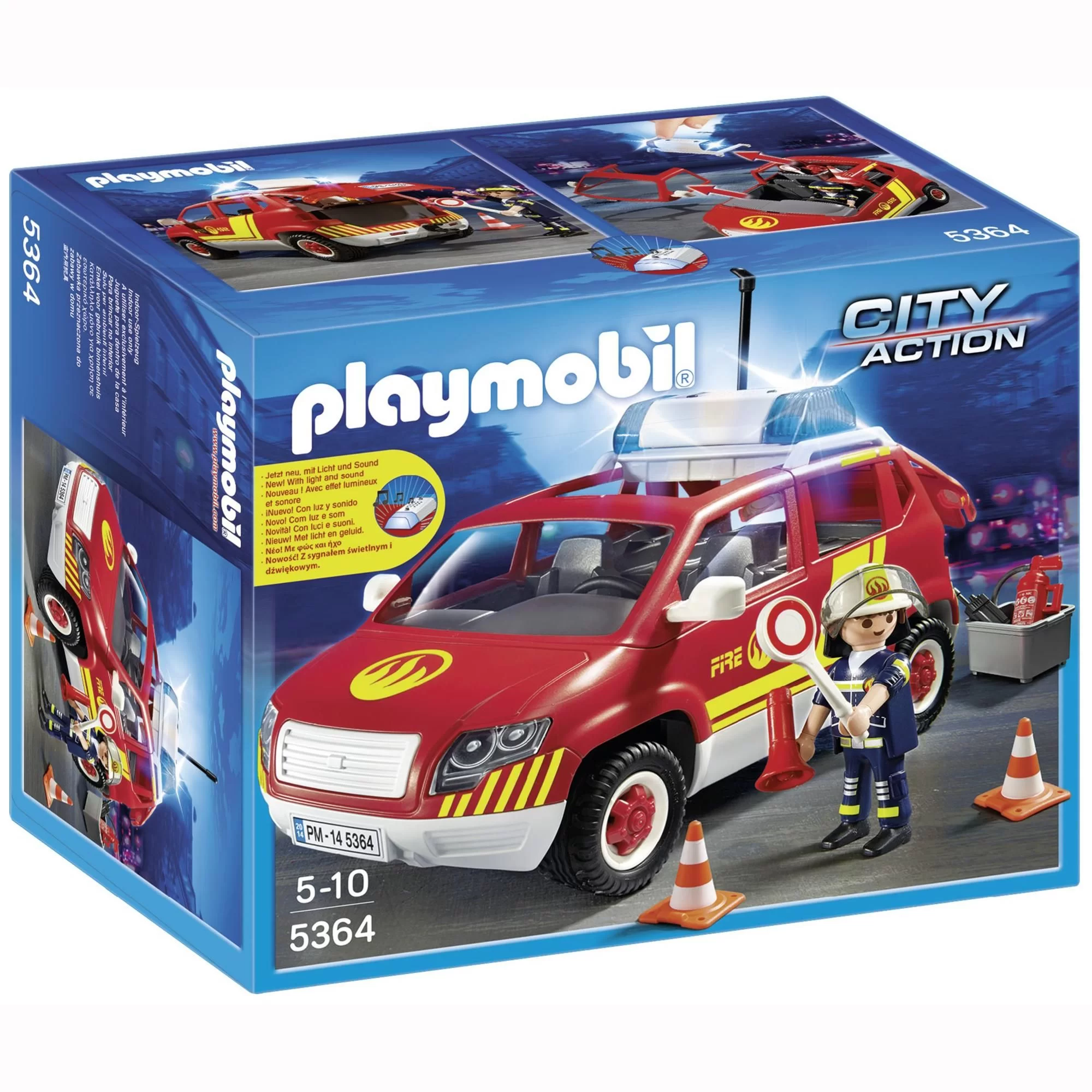 Playmobil City Action – Vatrogasci: Šef i vozilo
Playmobil City Action – Vatrogasci: Šef i vozilo