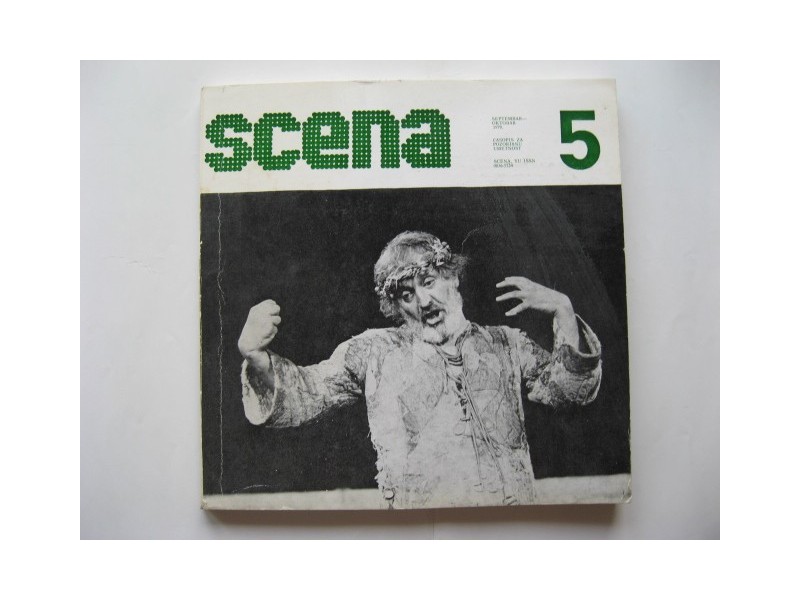 Scena br. 5 /1979 Časopis za pozorišnu umetnost