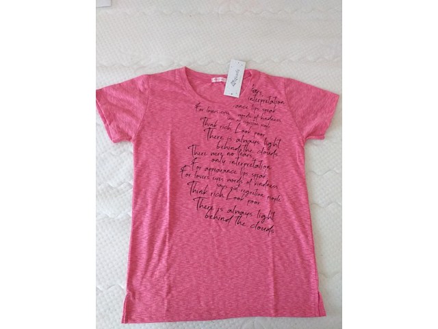 Roze majica vel.12